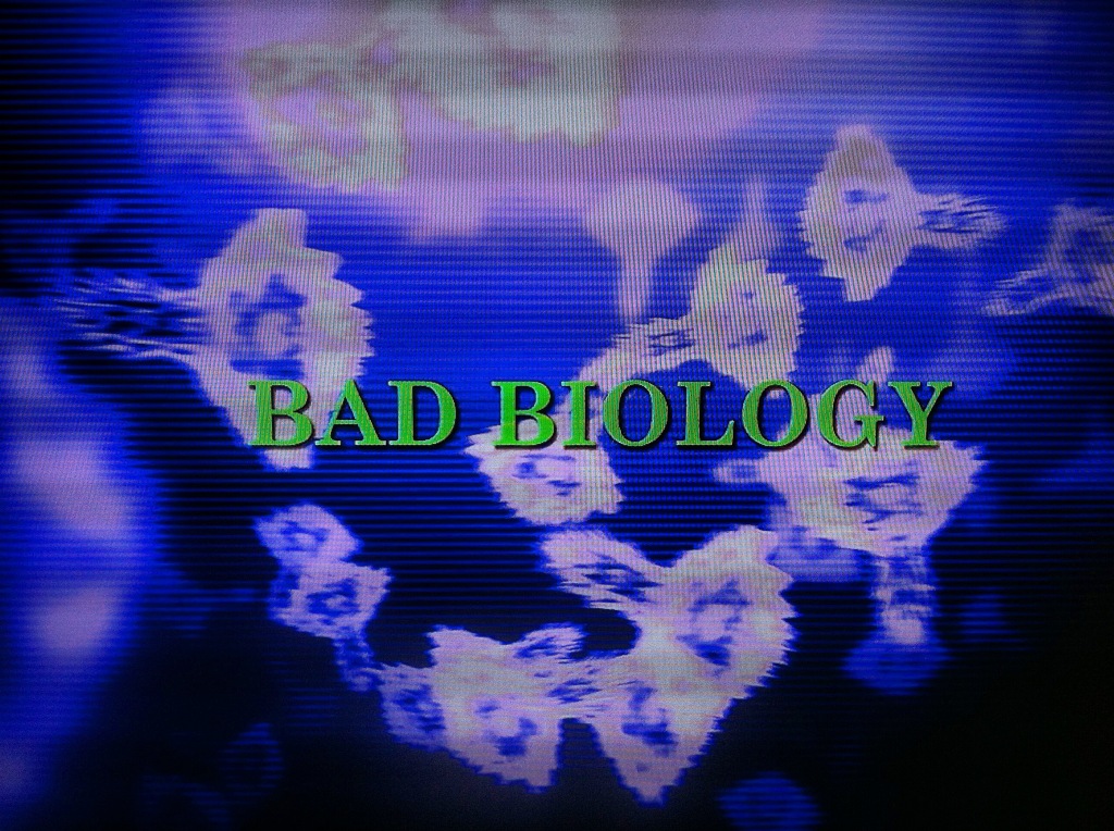 the WHITEMAN BROTHERS » The October Diaries: Bad Biology